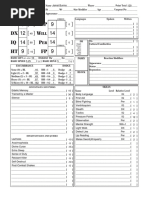 GURPS - 4th Edition - Basic Set - Characters | PDF | Leisure | Sports