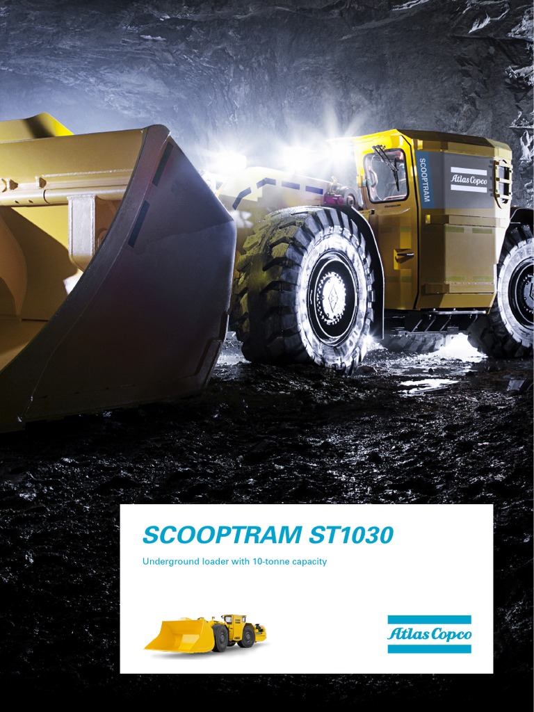 Scooptram St1030: Underground Loader With 10-Tonne Capacity | PDF ...