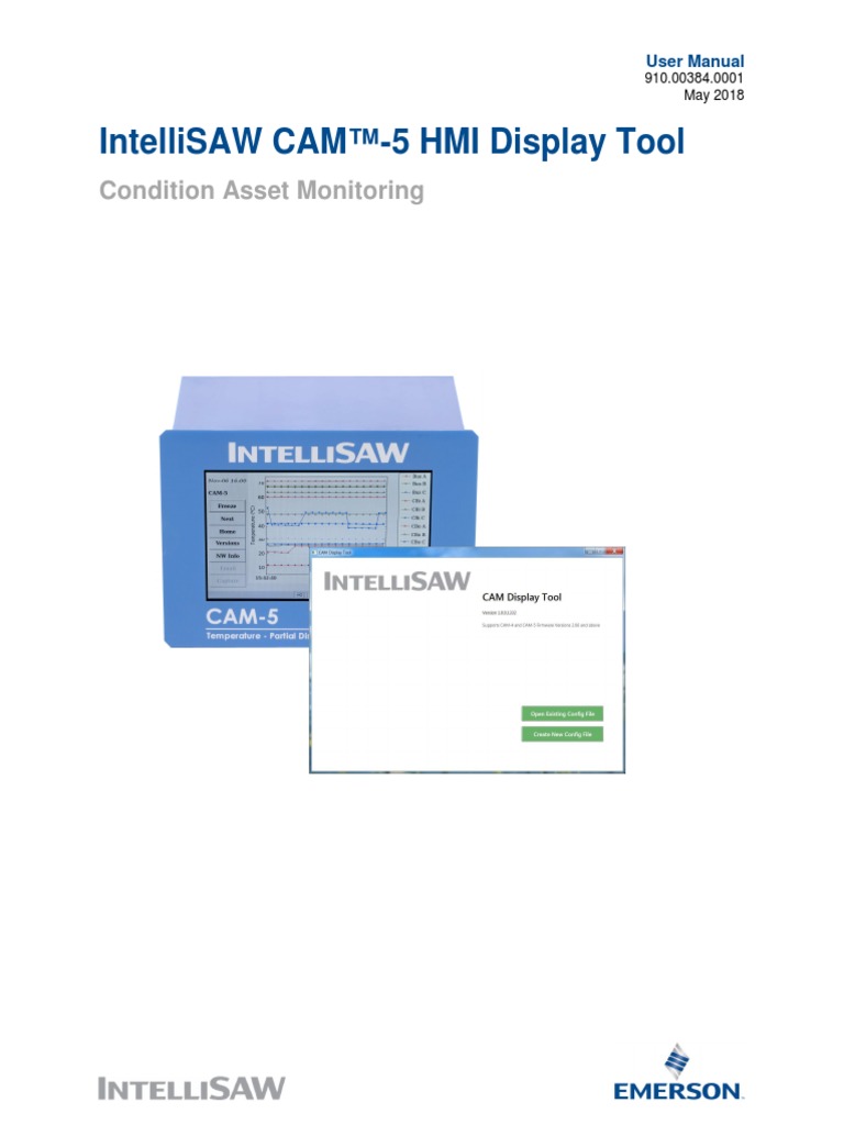(910.00384.0001) IntelliSAW CAM Display Tool User Manual R1.4.2 PDF ...