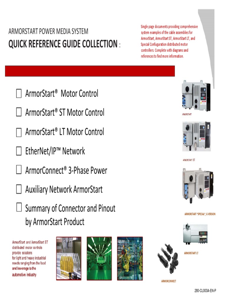 Quick Reference Guide Collection: Armorstart Power Media System | PDF ...