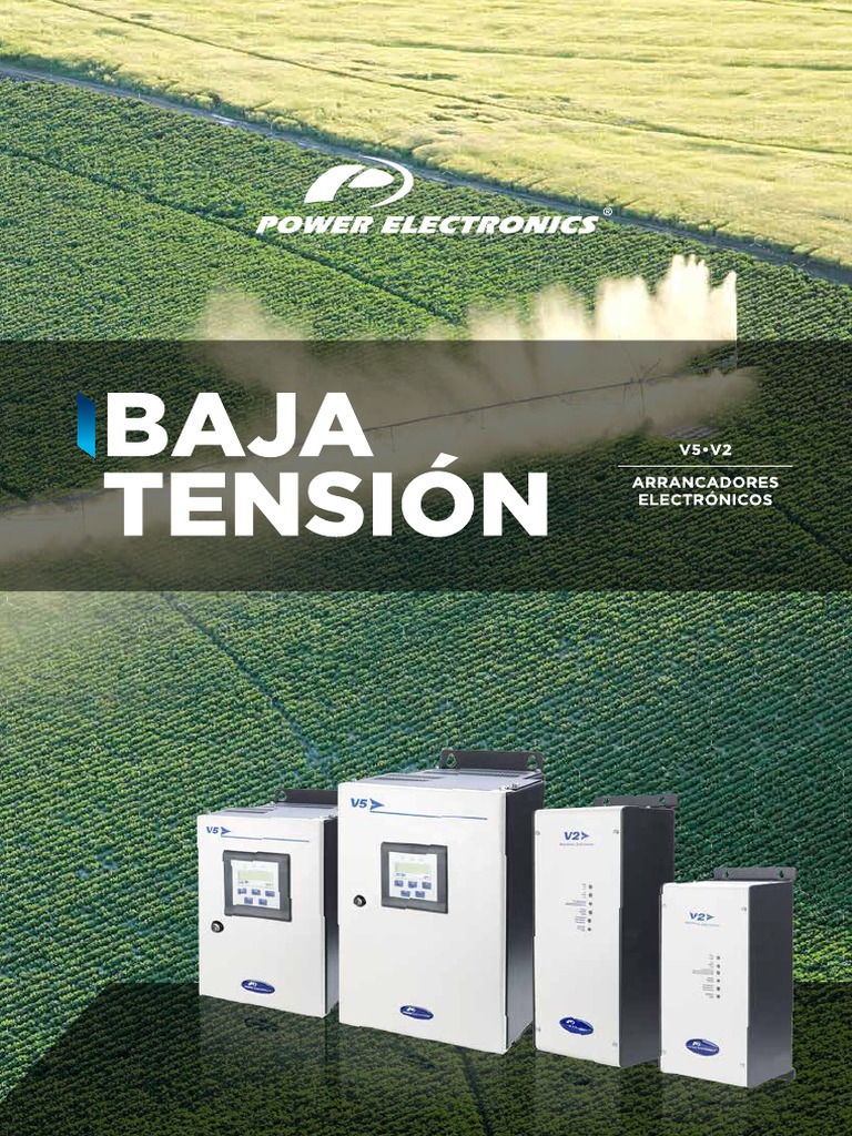 V5&V2 Brochure Completo Arrancador Suave | PDF | Placa de circuito ...