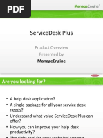 ServiceDesk Plus Edition Comparison | PDF | It Service Management ...