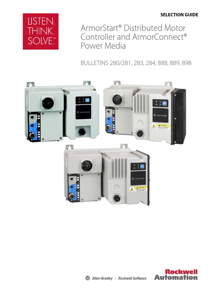 Armorstart® Distributed Motor Controller and Armorconnect® Power Media ...
