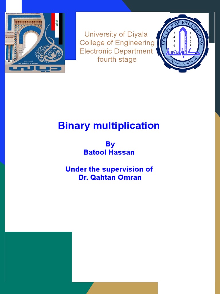 Binary Multiplication | PDF | Central Processing Unit | Digital Signal Processing