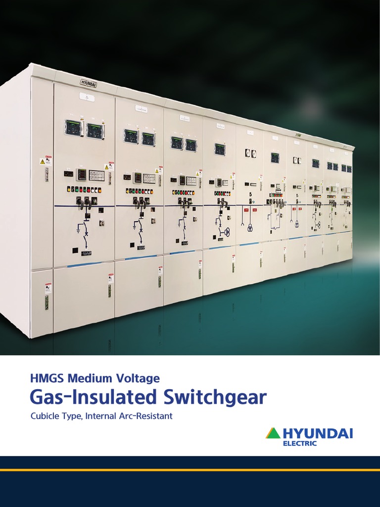 Hyundai 33kV Gas-Insulated Switchgear | PDF | Electrical Connector ...