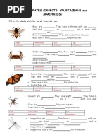 Animal Classification Charts | PDF | Invertebrate | Egg