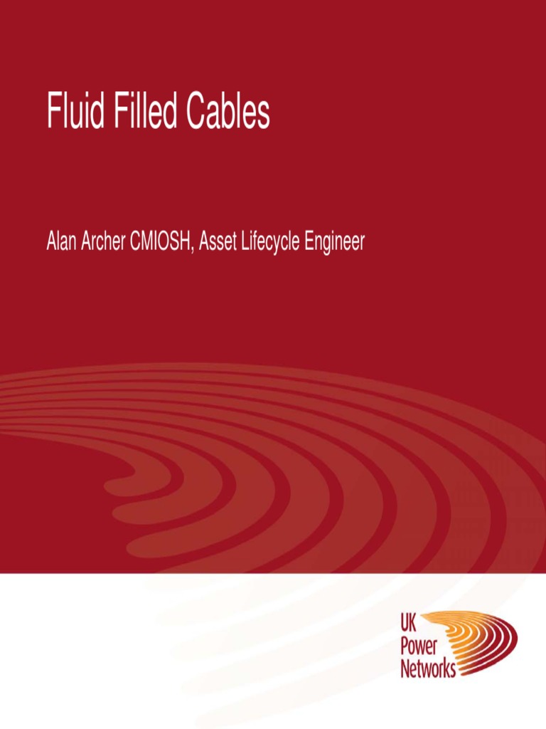 Fluid Filled Cables | PDF | Insulator (Electricity) | Pressure