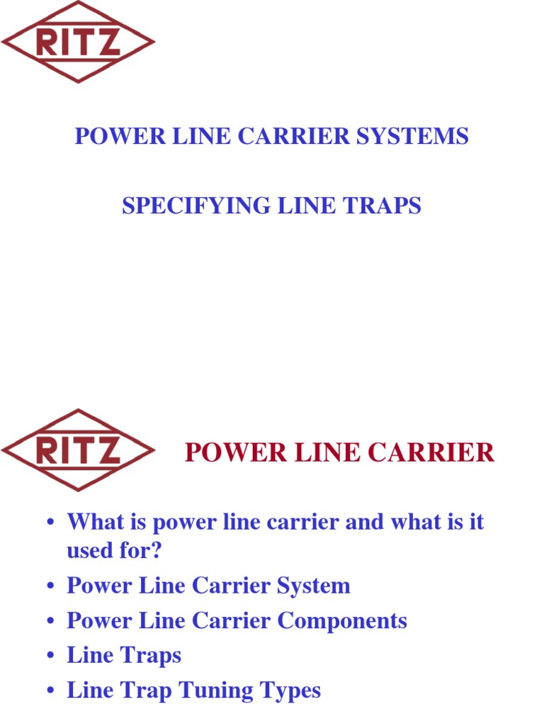 Power Line Carrier | PDF | Inductor | Coaxial Cable