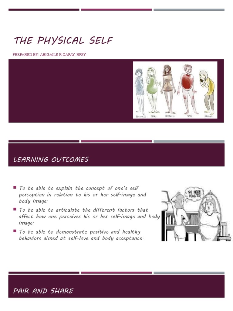 5 Physical Self - BODY IMAGE | PDF | Body Image | Self Esteem