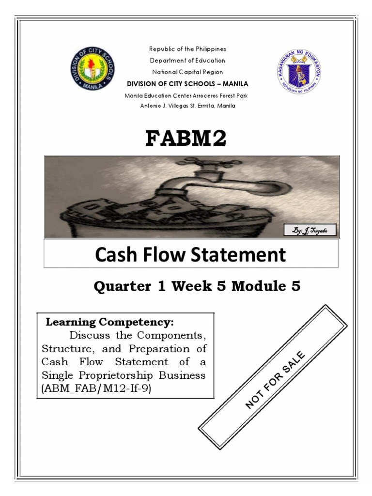 Fabm2: Quarter 1 Week 5 Module 5 | PDF | Receipt | Cash Flow Statement