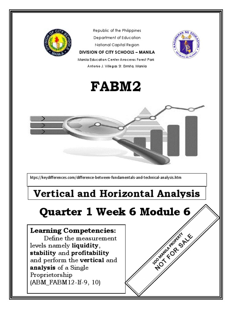Fabm2: Quarter 1 Week 6 Module 6 | PDF | Financial Ratio | Equity (Finance)