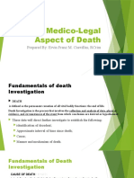 Stages of Post Mortem Lividity and Putrefaction of The Body | PDF ...