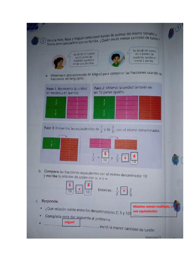 Tarea Fracciones - RAFA PDF | PDF