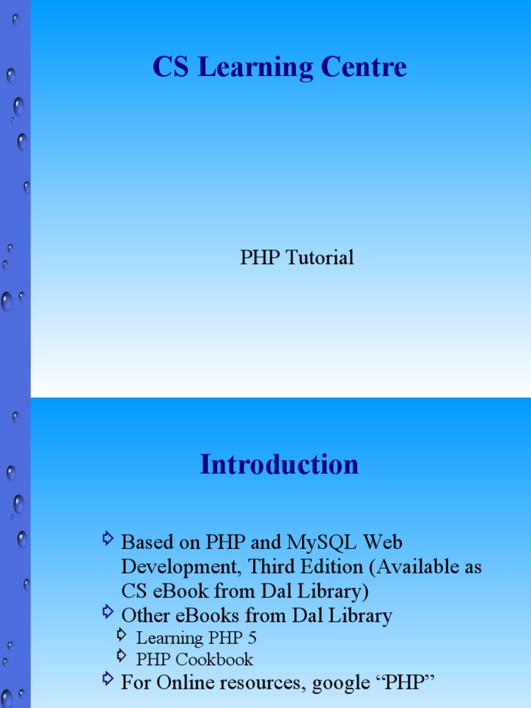 PHP Tutorial | PDF | Php | Array Data Structure