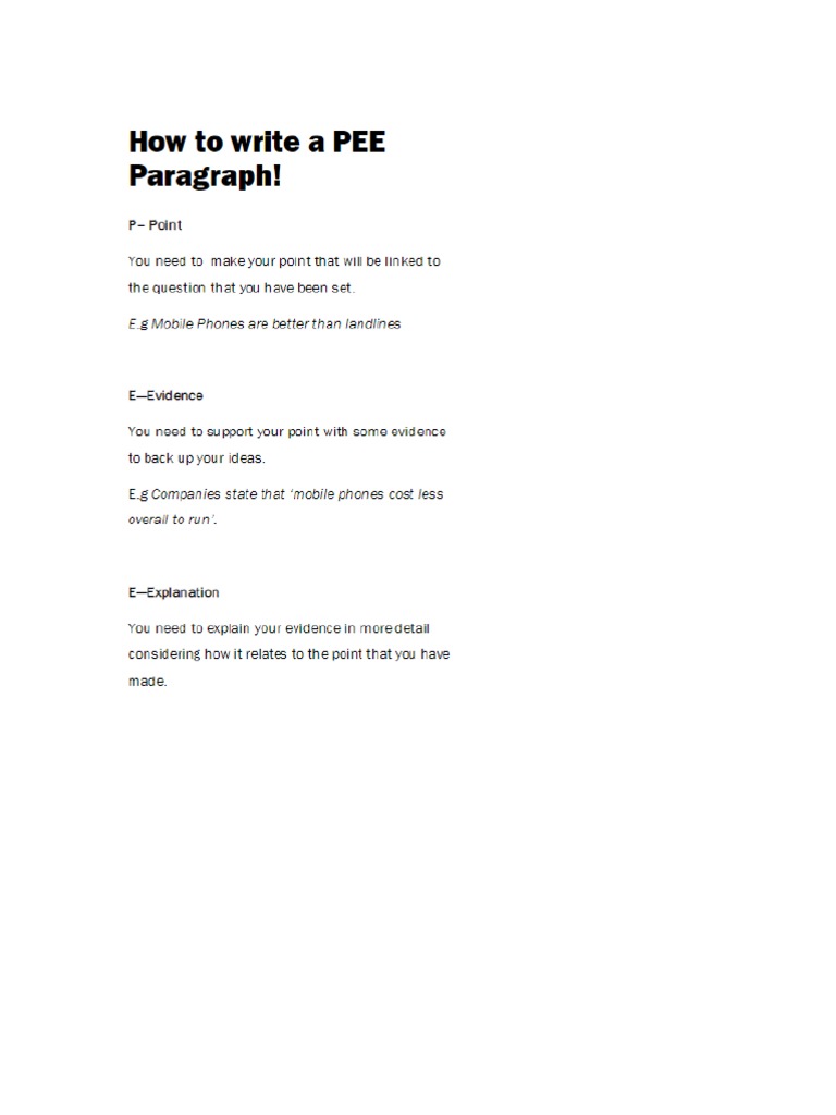 Pee Explained For Writer's Effect | PDF