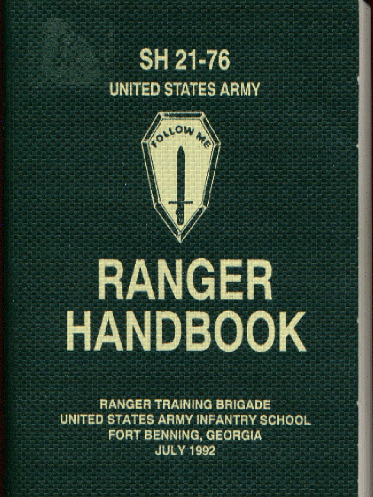 U.S. Army Ranger Handbook | PDF
