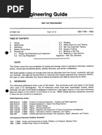 Method Statement For Hot Tapping | PDF | Tap (Valve) | Valve