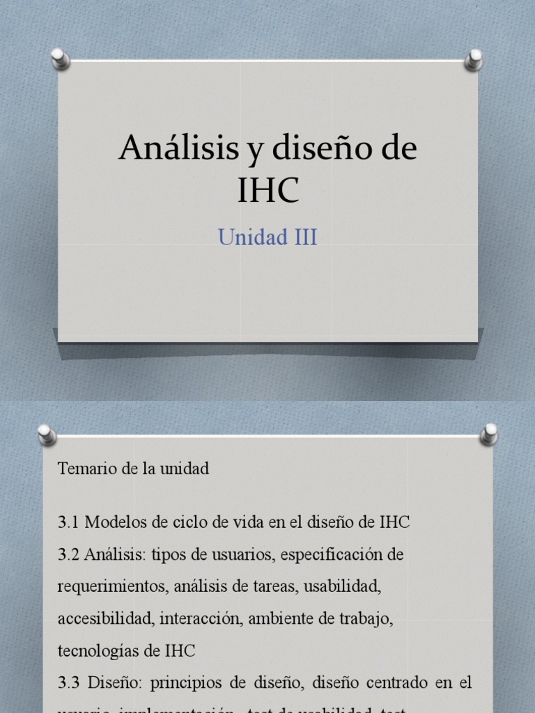 Ihc U3 | PDF | Usabilidad | La interacción persona-ordenador