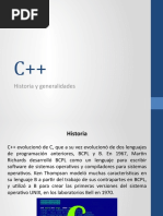 Breve Historia Del Lenguaje C | PDF | Unix | Lenguaje de programación