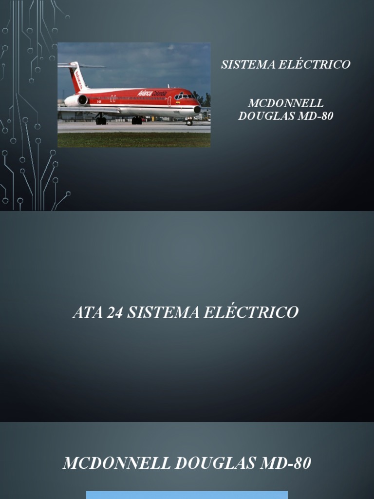 Sistema Eléctrico del MD-80 | PDF | Informática