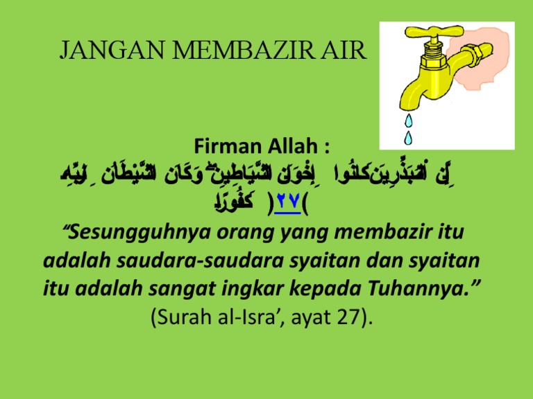 Larangan Membazir dalam Islam | PDF