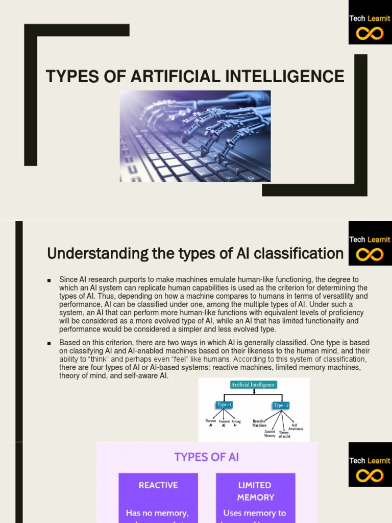 Types of Artificial Intelligence | PDF | Artificial Intelligence ...