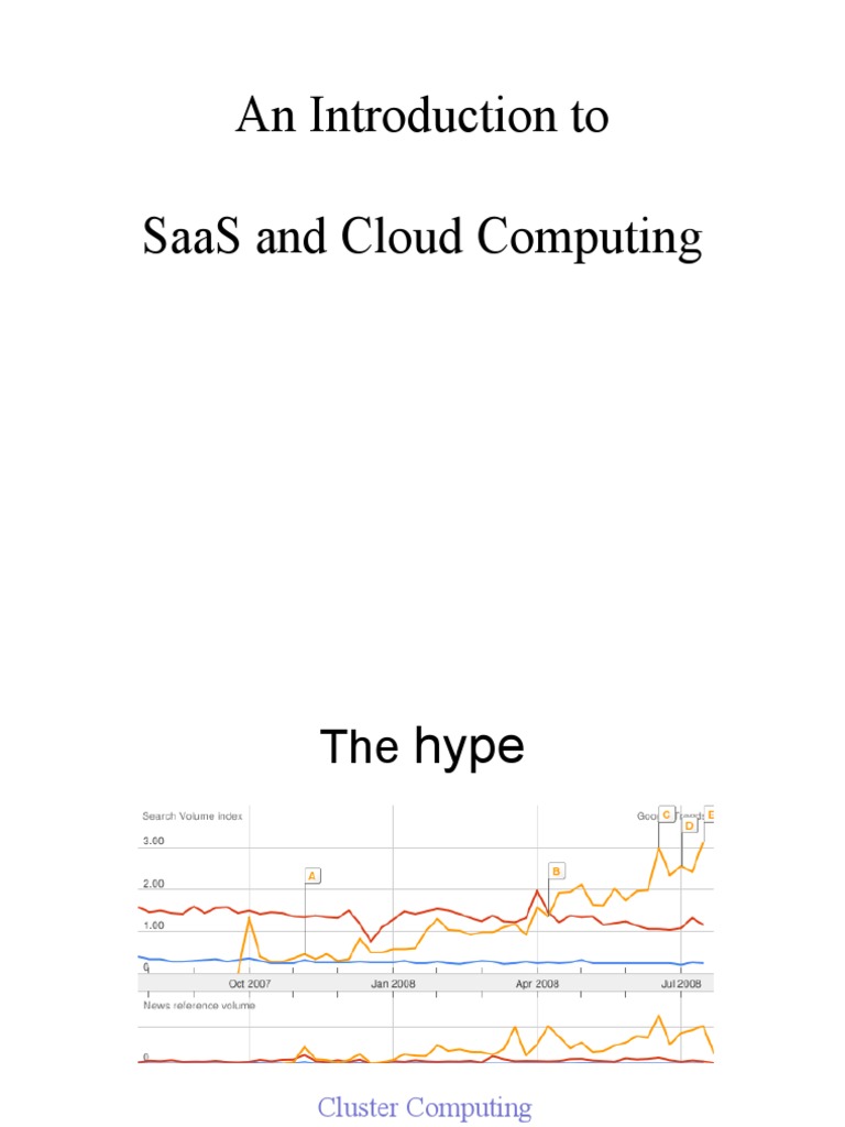 An Introduction To Saas and Cloud Computing | PDF | Software As A ...