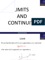 Limits Cheat Sheet | PDF