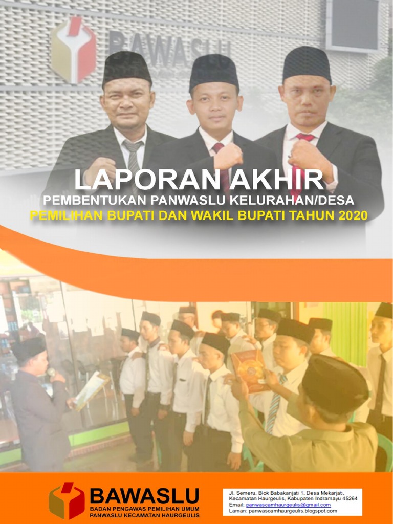 LAPORAN AKHIR PEMBENTUKAN PKD 2020 KECAMATAN HAURGEULIS-dikonversi PDF | PDF