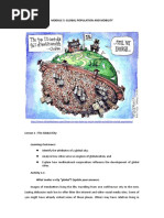 Understanding Global Cities and Challenges | PDF | Globalization | Space