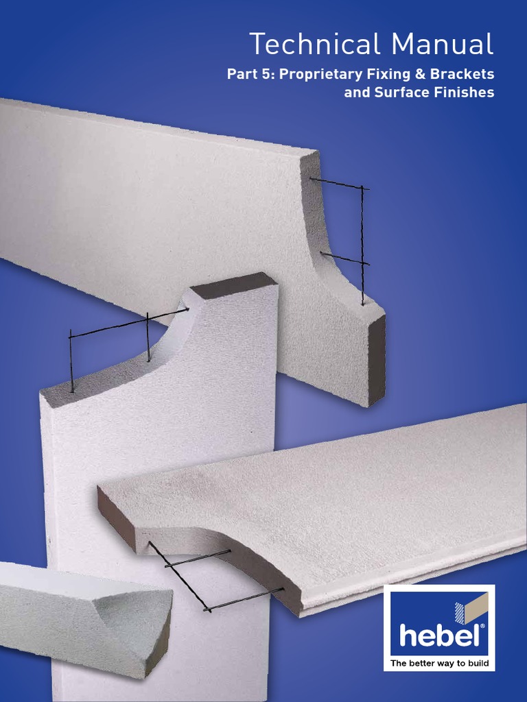 Hebel Tech Man Pt5 Fixings Finishes Access 2 PDF | Download Free PDF ...