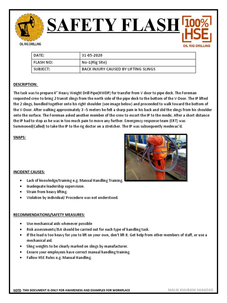 Safety Flash No-1 | PDF | History