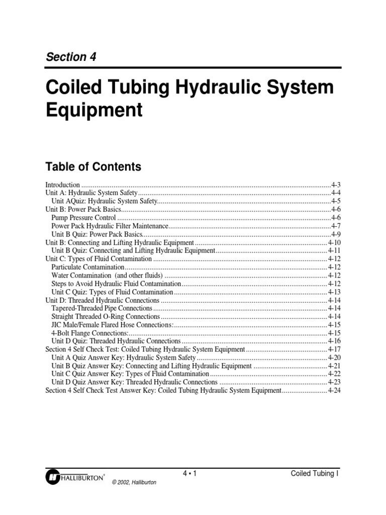 Section 4 - Basic Hydraulics PDF | PDF | Pump | Pipe (Fluid Conveyance)