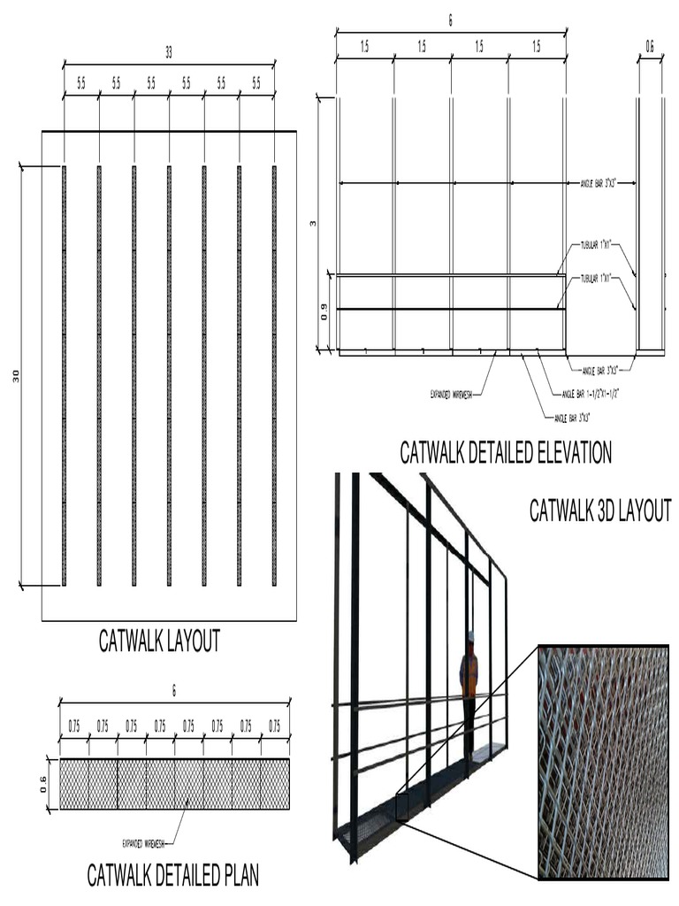 Catwalk Plan Layout | PDF