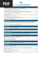 OSCE Checklist Back Pain History Taking | PDF