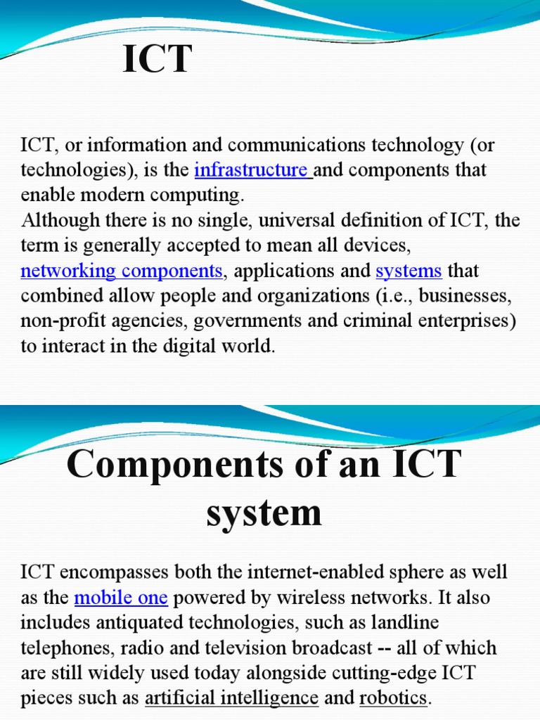 2.3-ICT and Global Village | PDF | Information And Communications ...