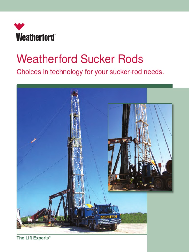 Sucker Rods Brochure 851 06 | PDF | Steel | Corrosion