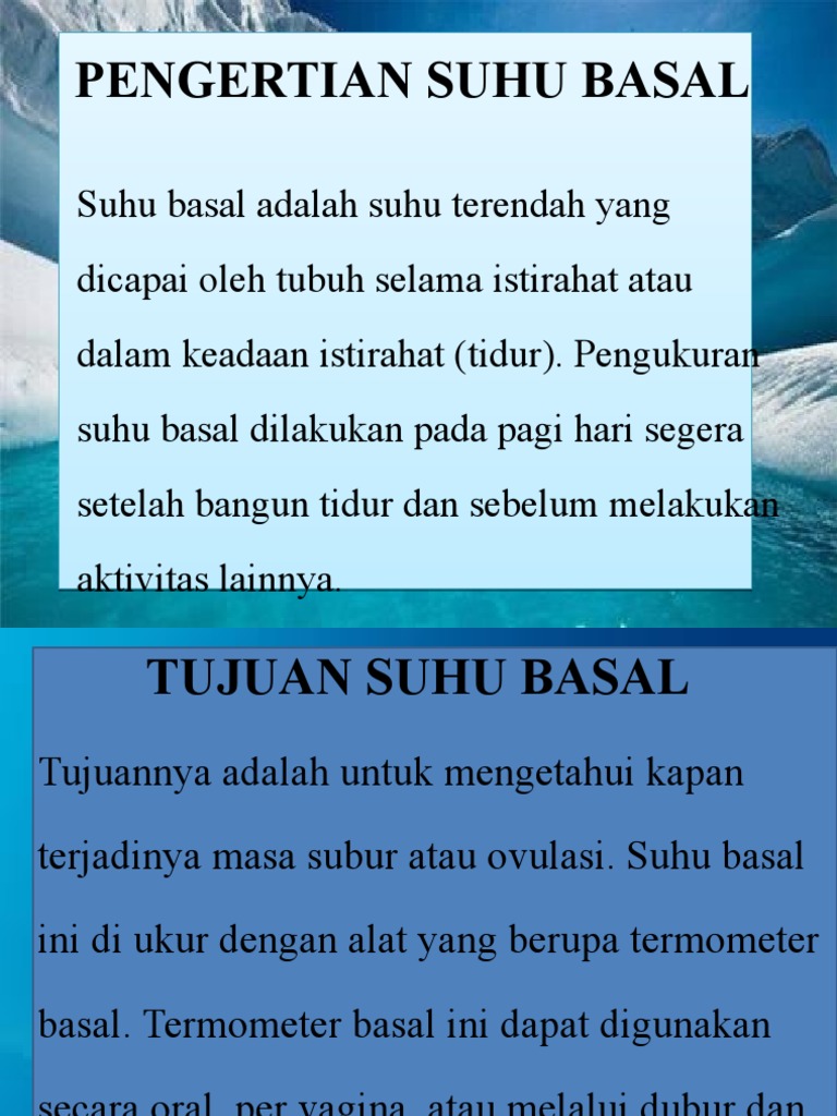 16.suhu Basal | PDF | Kesehatan Holistik