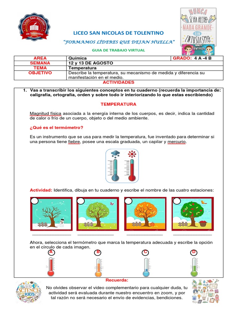 Temperatura | PDF