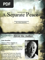 A Separate Peace by | PDF