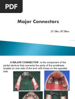 Major Connectors in RPD PDF | PDF | Mouth | Dentistry Branches