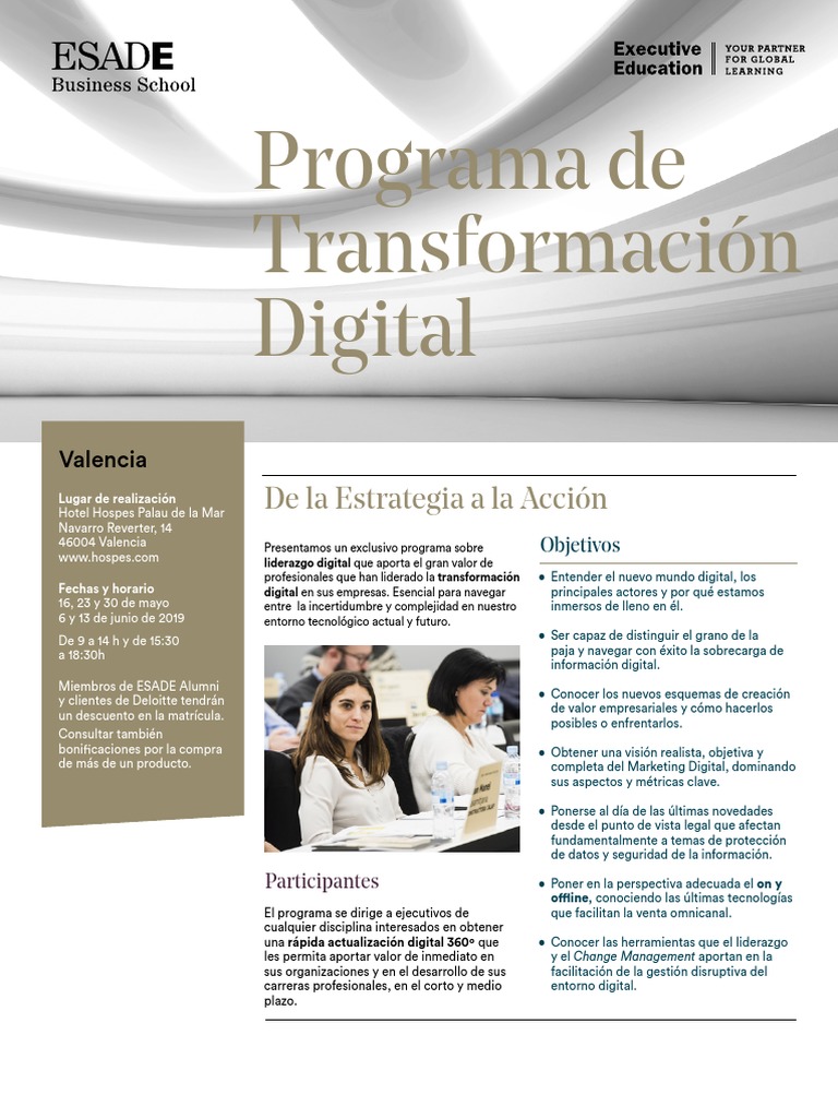 Programa de Transformación Digital 2019 | PDF | Computación en la nube | Tecnologías de la ...