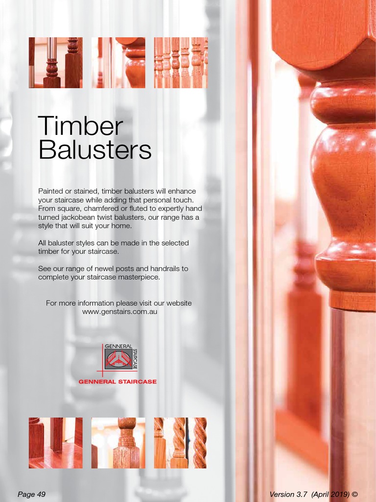Timber Balusters - Lo | PDF