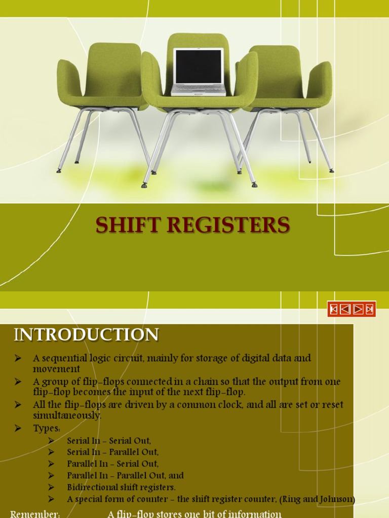 Shift Registers | PDF | Electrical Circuits | Information And ...