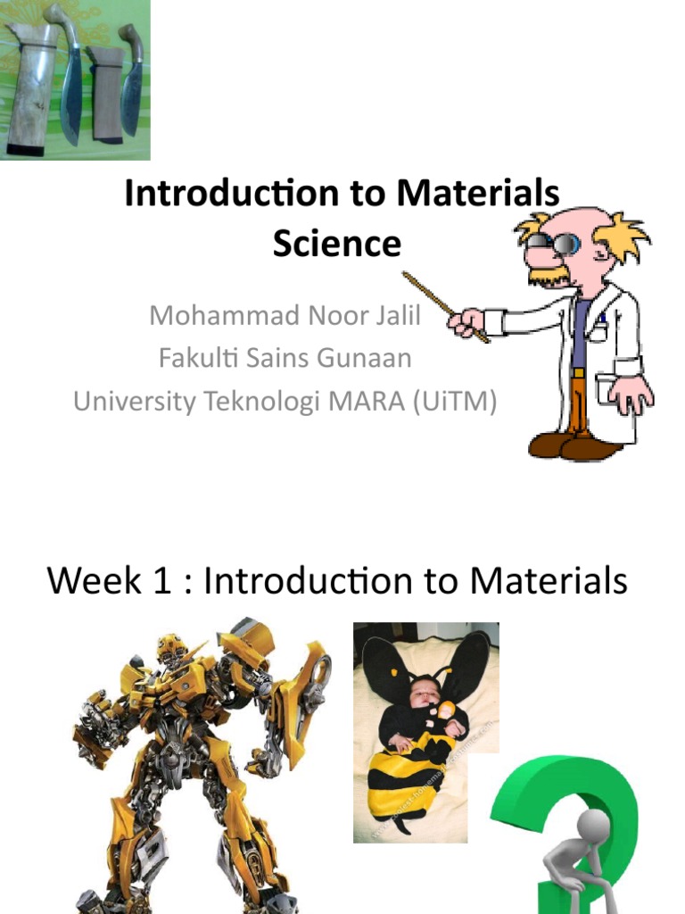 Note For Introduction To Materials MST 510 | PDF | Crystal Structure ...