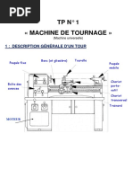 Fonctionnement du tour parallèle | PDF | Machine | Ingénierie mécanique