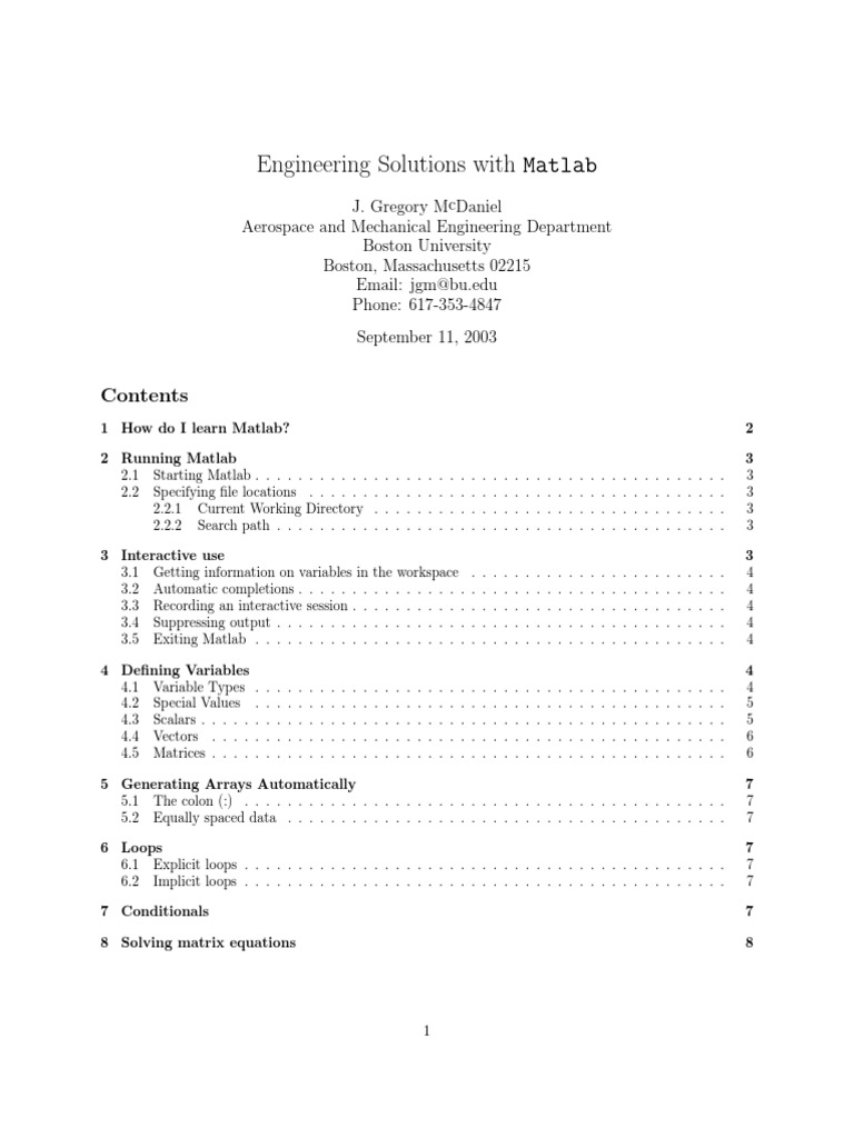 Getting Started with MATLAB: A Guide to Interactive Learning and ...