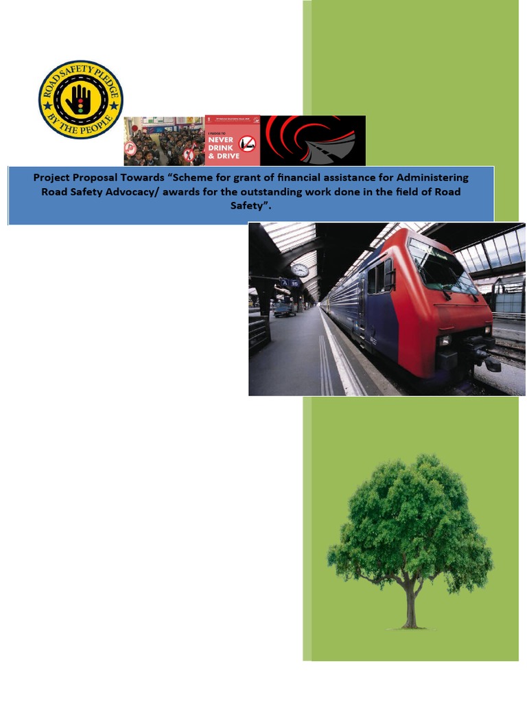 Road Safety Proposal for Financial Assistance and Awards | PDF | Road ...