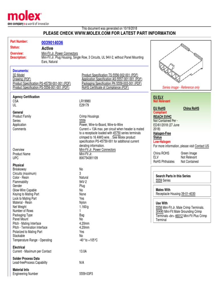 Connector Case 3 Pin | PDF | Electrical Connector | Joining