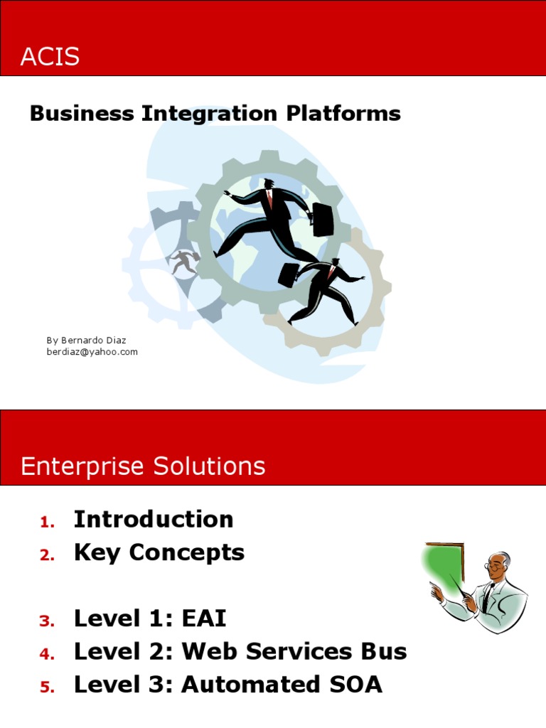 Business Integration Platforms: by Bernardo Diaz | PDF | Web Service ...
